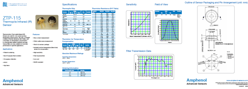 920-549B – ZTP-115 Thermopile Infrared (IR) Sensor – Register Graphics